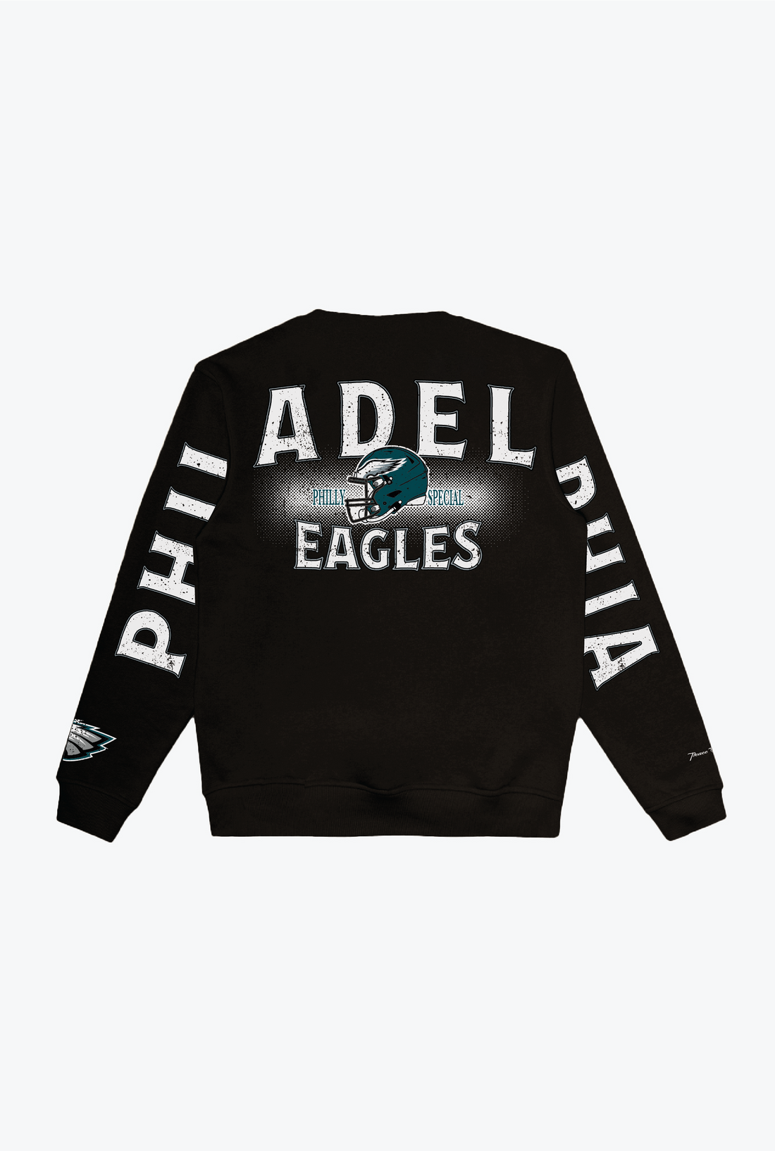 Philadelphia Eagles Vintage Embroidered Crewneck - Sage
